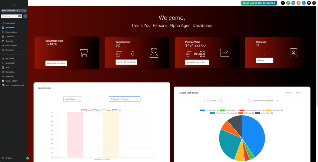 Home - Alpha Agent CRM